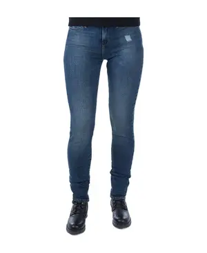 Emporio Armani Logo Jeans - Blue