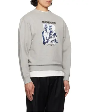 ADER ERROR Long Sleeve Sweatshirt - White