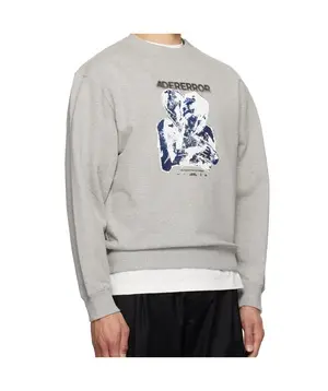 ADER ERROR Long Sleeve Sweatshirt - White
