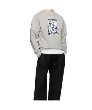 ADER ERROR Long Sleeve Sweatshirt - White
