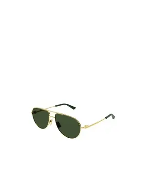 Bottega Veneta Aviator Frame Sunglasses