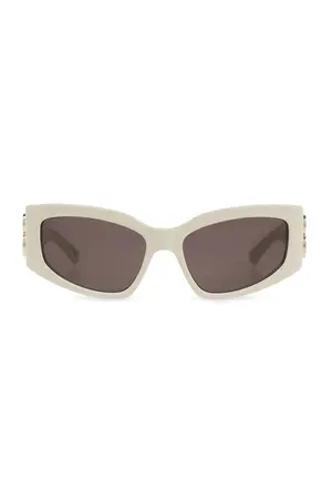 Balenciaga Bossy Cat-eye Sunglasses - Gray