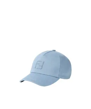 Fendi Fendi FF Stitches Baseball Cap Light Blue