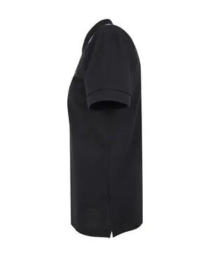 EA7 Logo Polo Shirt - Black