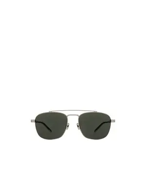 Saint Laurent Sl 665 Rectangular Sunglasses - Black