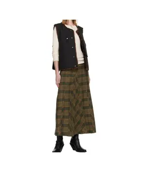 Andersson Bell Crew Neck Vest With Faux Fur Lining