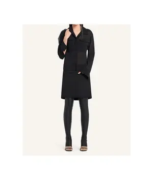 COURREGES Two-pocket Shirt - Black
