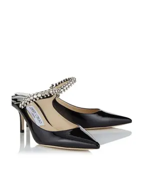 JIMMY CHOO Bing 65 Mules - Black