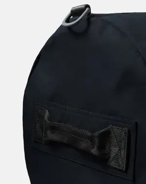 Stone Island Duffel Bag With Zippered Compartment - Black