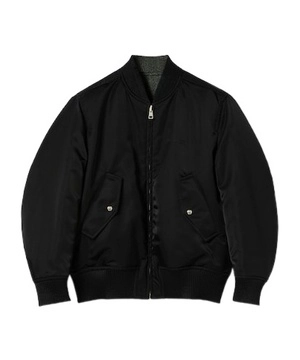 Gucci Herringbone Mouliné Bomber Jacket