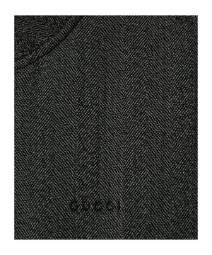 Gucci Herringbone Mouliné Bomber Jacket