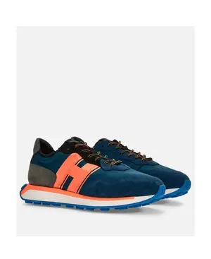 Hogan H601 Lace-up Sneakers - Blue