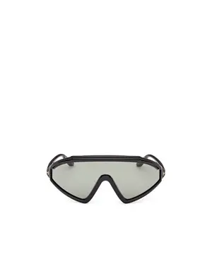 TOM FORD Lorna Shield Frame Sunglasses - Gray