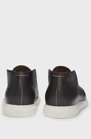 Hugo Boss Round Toe Boots