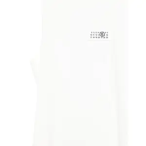 MAISON MARGIELA Logo-patch Tank Top - White