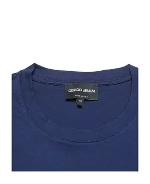 Giorgio Armani T-shirt With Round Neck And Short Sleeves
