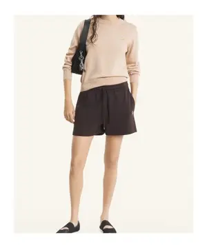 Maison Kitsuné Fox Patch Crew Neck Sweater - Roast