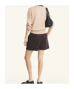 Maison Kitsuné Fox Patch Crew Neck Sweater - Roast