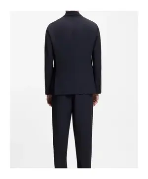 Hugo Boss Single-breasted Slim Fit Blazer - Dark Blue