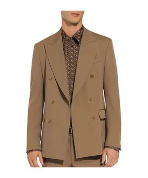 Dolce & Gabbana Double-breasted Gabardine Jacket