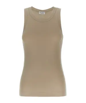 Brunello Cucinelli Embellished Tank Top