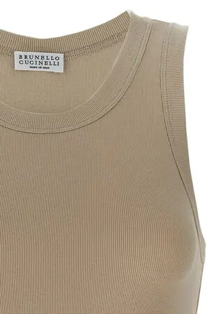 Brunello Cucinelli Embellished Tank Top