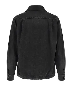 Sacai Panelled Zip Denim Jacket - No