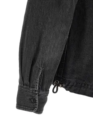 Sacai Panelled Zip Denim Jacket - No