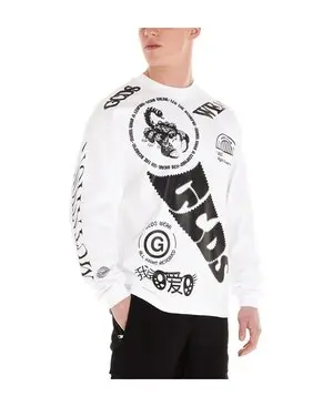 Gcds Graphic Long-sleeve T-shirt