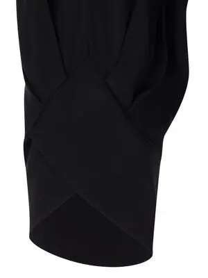 Elisabetta Franchi Short-sleeved Belted Blouse