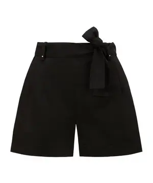 Moncler Belted Pleated Shorts