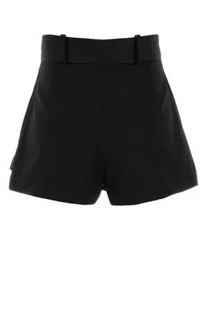 Moncler Belted Pleated Shorts