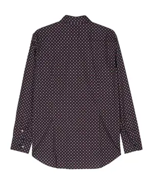 Etro Paisley-printed Stretch Shirt - Black