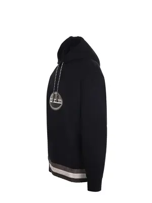 Emporio Armani Embroidered Logo Hoodie