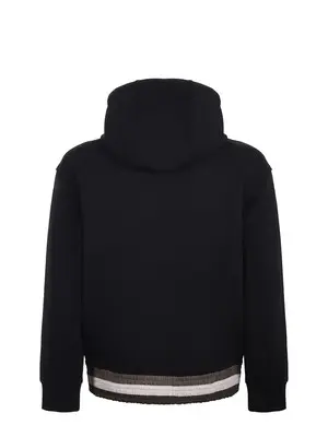 Emporio Armani Embroidered Logo Hoodie