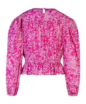 Isabel Marant Étoile Gelina Printed Blouse - Pink