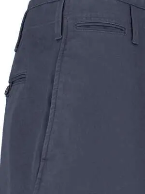 LEMAIRE Oversized Wide Leg Chinos - Graphite Blue