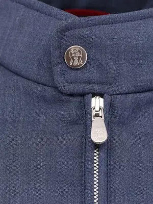 Brunello Cucinelli Flannel Zipped Gilet