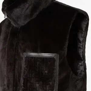 Fendi Ff Jacquard High-neck Reversible Gilet