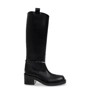 TOD'S Round Toe Knee-high Boots