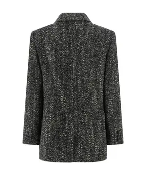 Isabel Marant Étoile Ezzia-gd Boyish Buckle V-neck Blazer