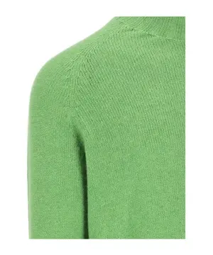 Tagliatore Long Sleeve Ribbed Sweater - Green