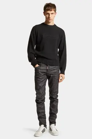 Dsquared2 Low-rise Skinny-cut Jeans With Logo Detail