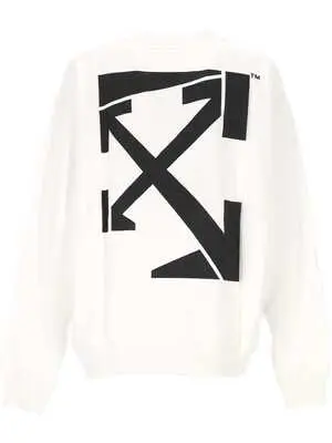 Off-White Logo Printed Crewneck Sweatshirt