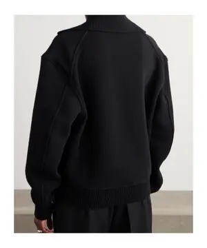 JIL SANDER Zip Up Bomber Jacket