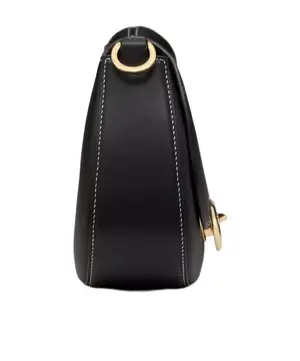 Valentino Garavani Vlogo Twist Lock Small Shoulder Bag - Black