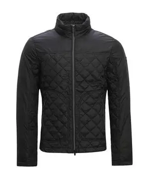 Emporio Armani High-necked Quilted Cotton Suit