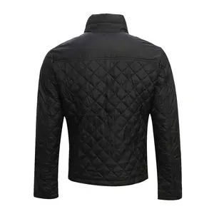 Emporio Armani High-necked Quilted Cotton Suit