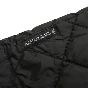 Emporio Armani High-necked Quilted Cotton Suit