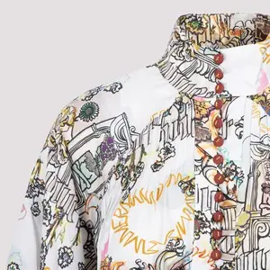 Zimmermann Printed Long-sleeved Dress
